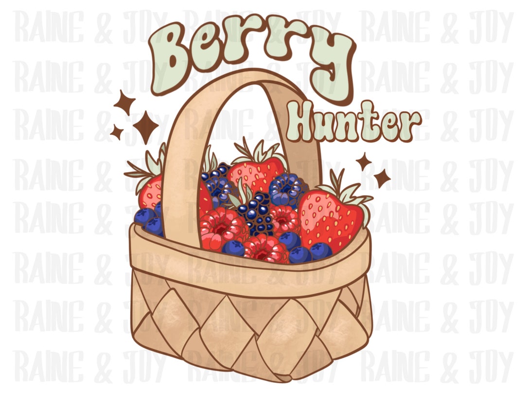 Kids Summer Png, Summer Png, Berry Hunter Png, Kids Summer Designs for ...
