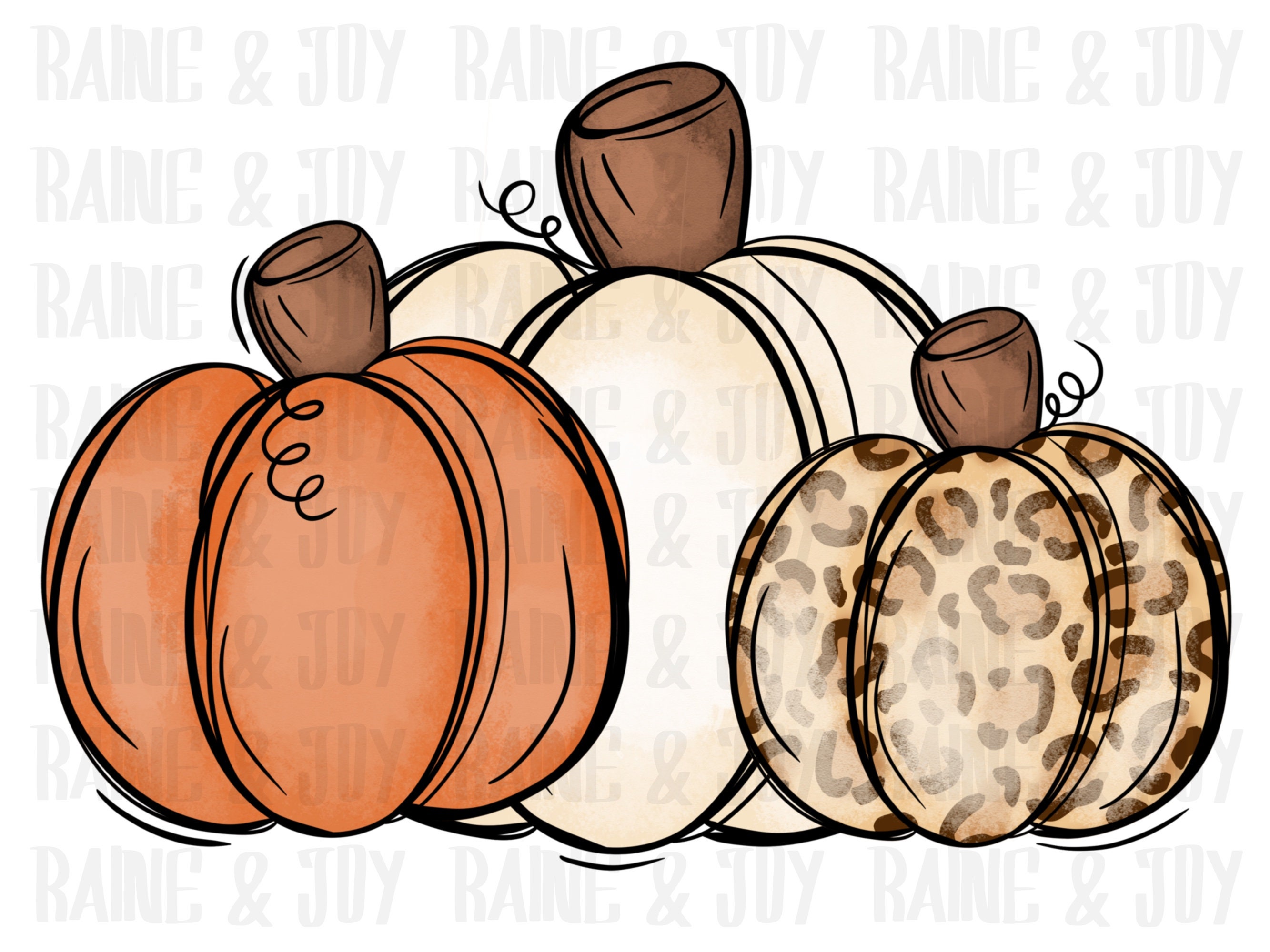 Leopard Pumpkins Png Leopard Png Pumpkin Png Fall Png - Etsy