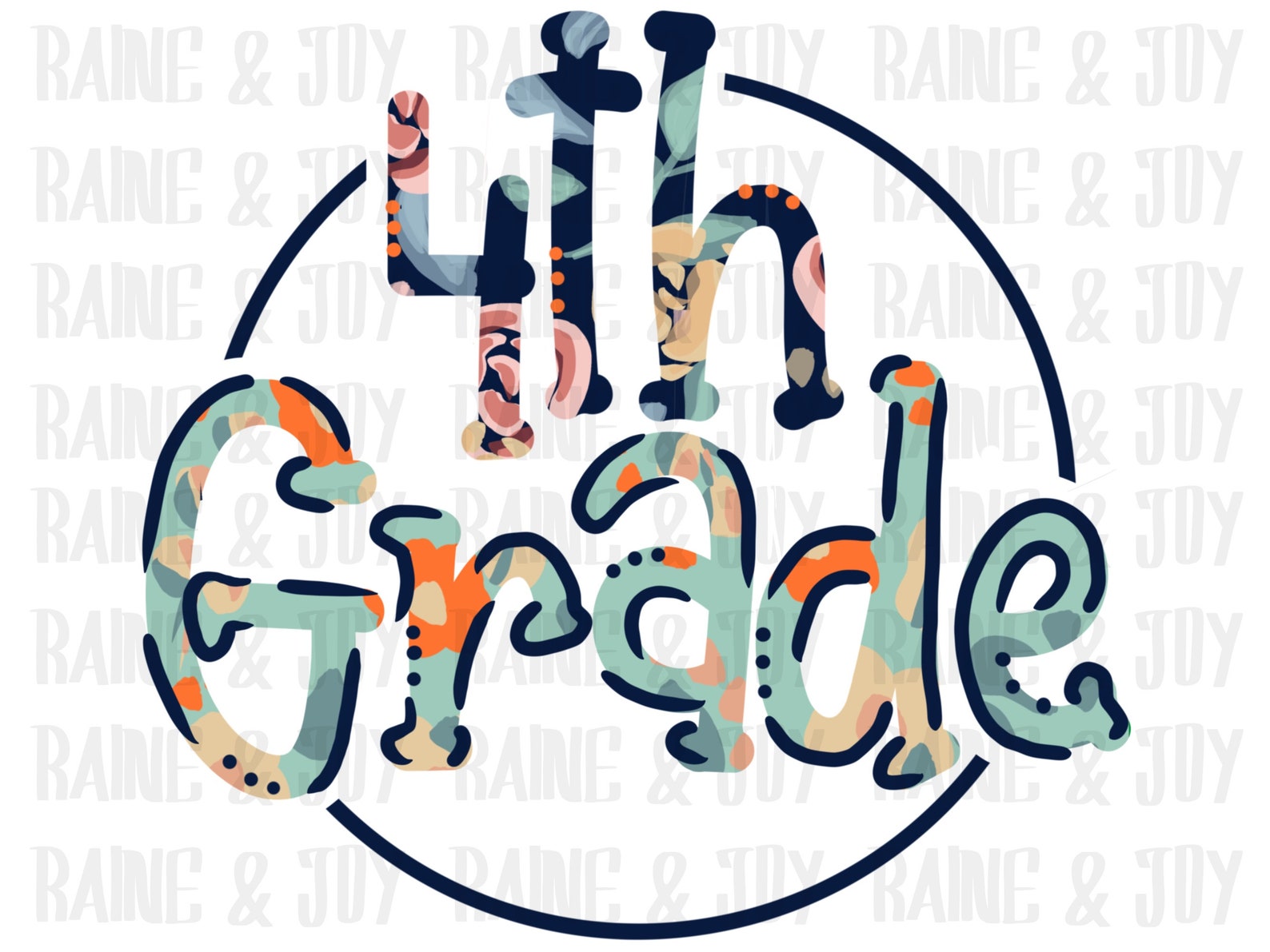 Fourth Grade Png 4th Grade Png School Png 4th Grade Teacher - Etsy