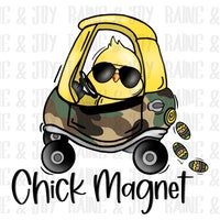 Chick Magnet - Etsy