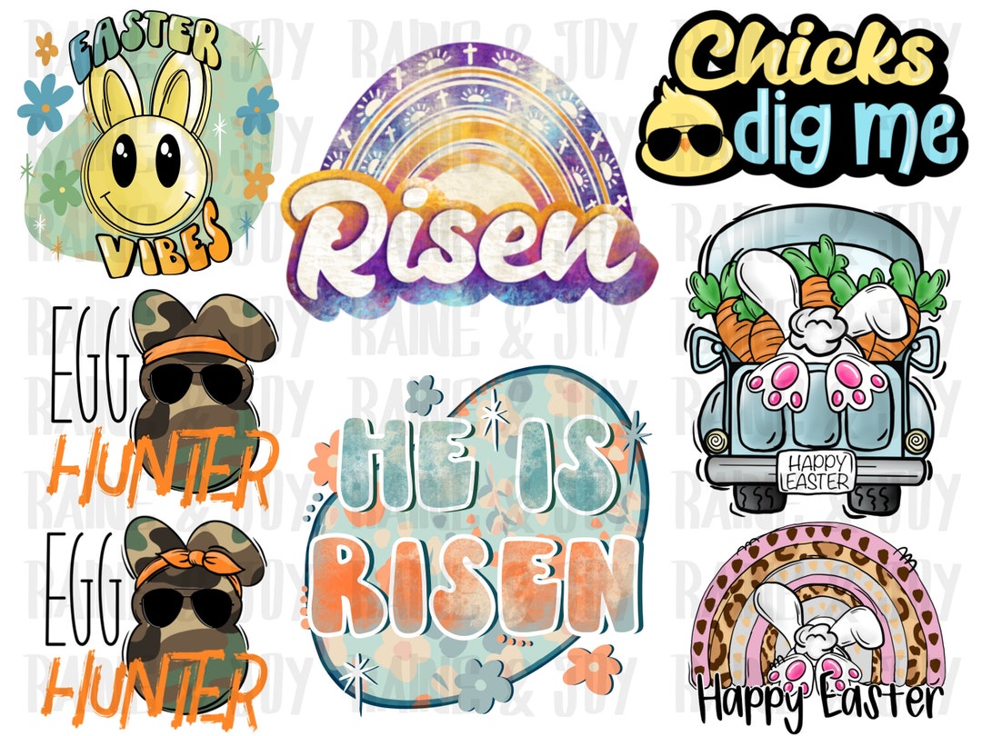 Easter Bundle Png, Easter Sublimation Png, Easter Png, Sublimation ...