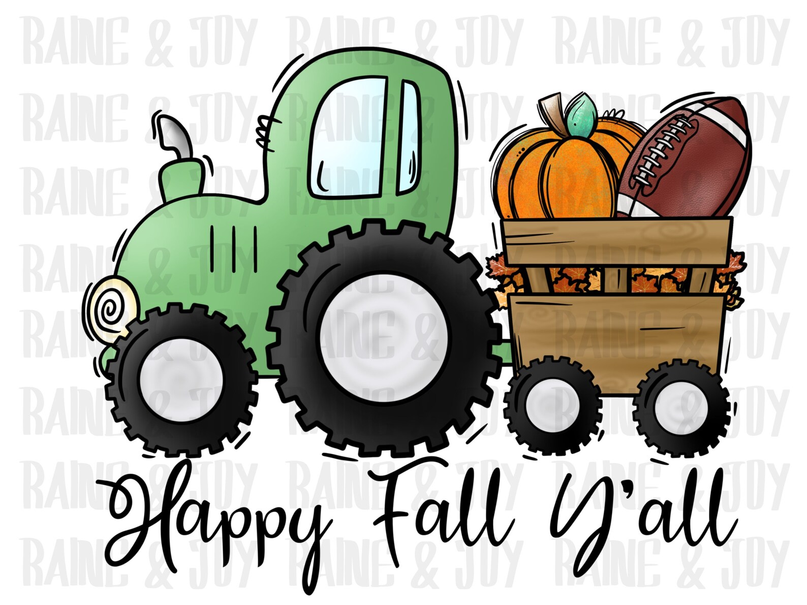 Fall Tractor Png Kids Fall Png Its Fall Yall Png - Etsy