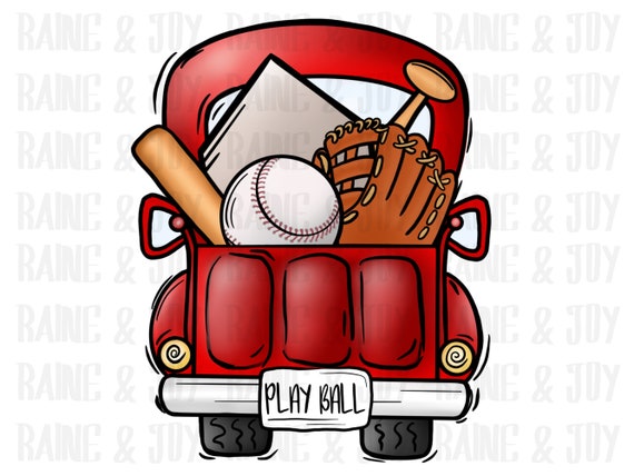 Baseball Truck Png Baseball Sublimation Designs Downloads - Etsy