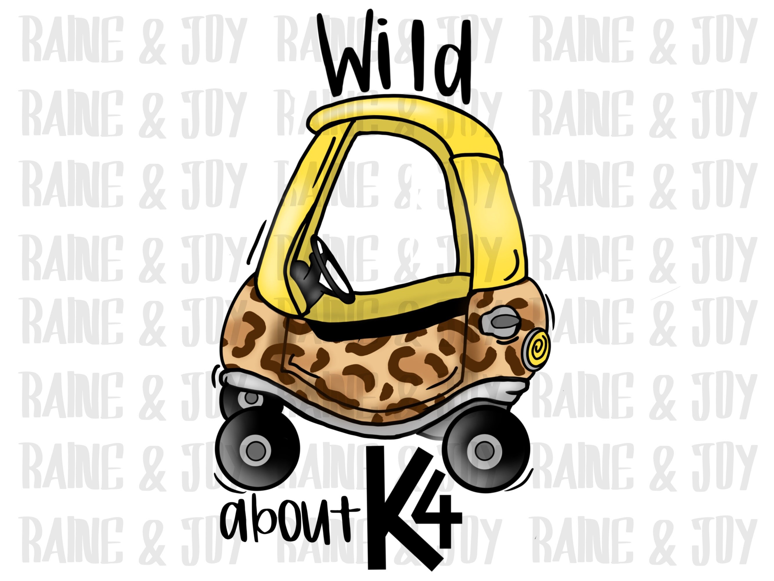 Wild About K4 Png First Day of School Png K4 Png School Png | Etsy