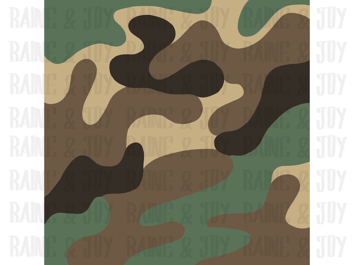Camo Pattern Png Camo Backgrounds Sublimation Designs | Etsy