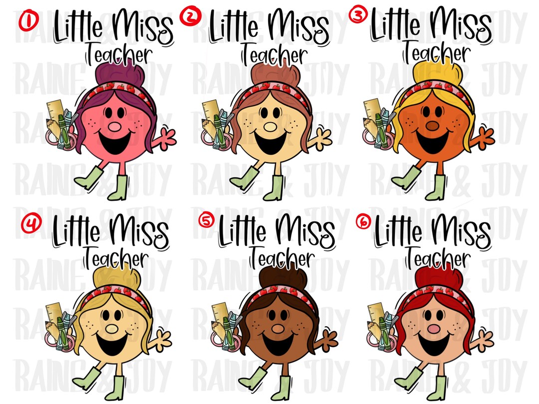 Little Miss Teacher Png, Teacher Bundle Png, School Png, Teaching ...