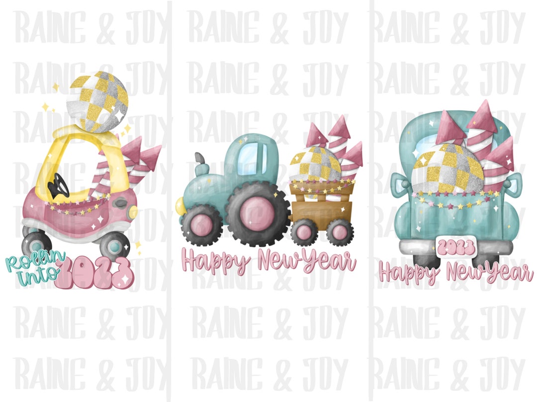 New Years Bundle Png, Disco Ball Png, Retro New Years Png, 2023 Png ...