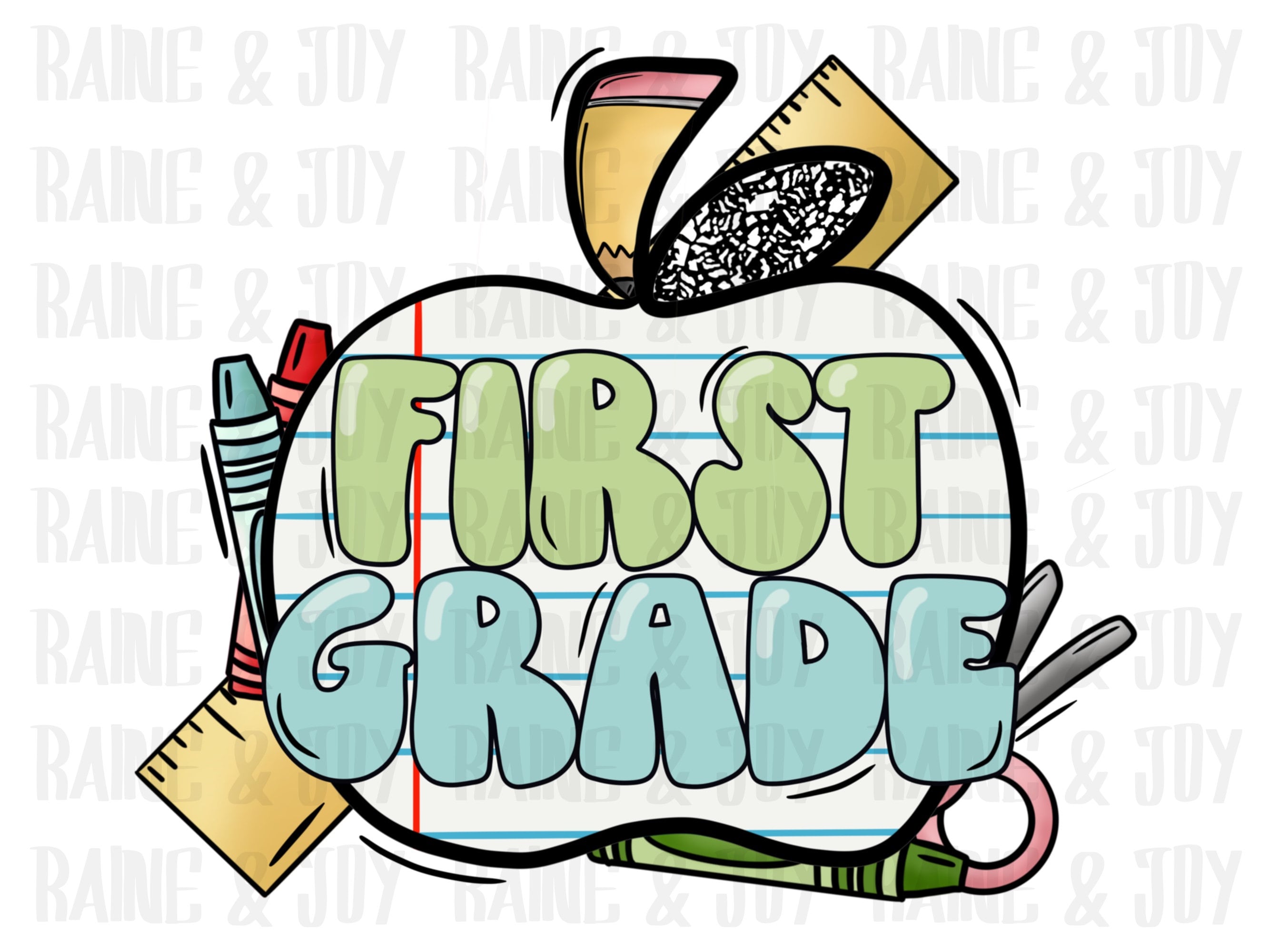 First Grade Png First Grade Teacher 1st Grade Png - Etsy