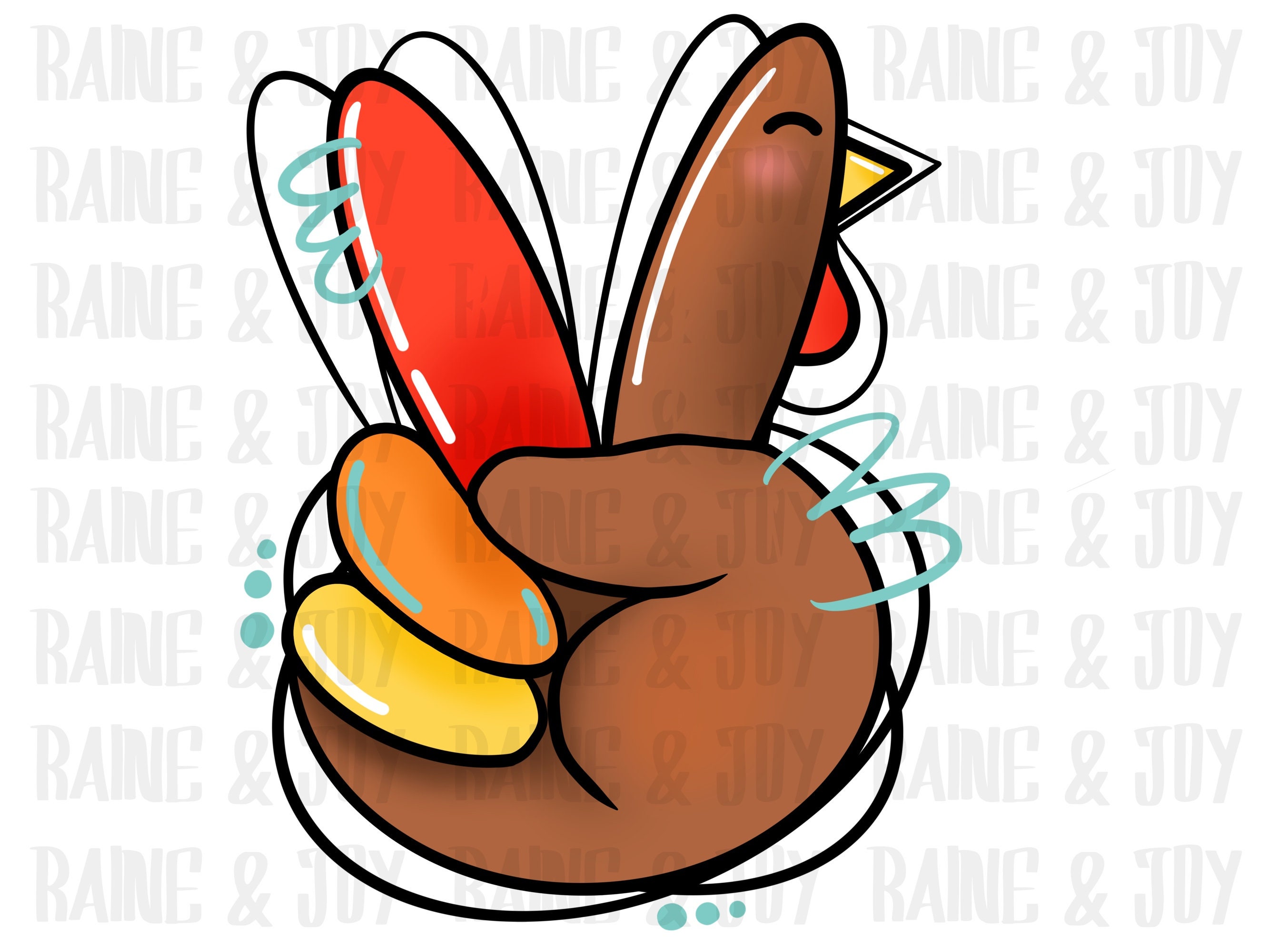 Turkey Png Fall Vibes Png Thanksgiving Png Fall Png Autumn - Etsy