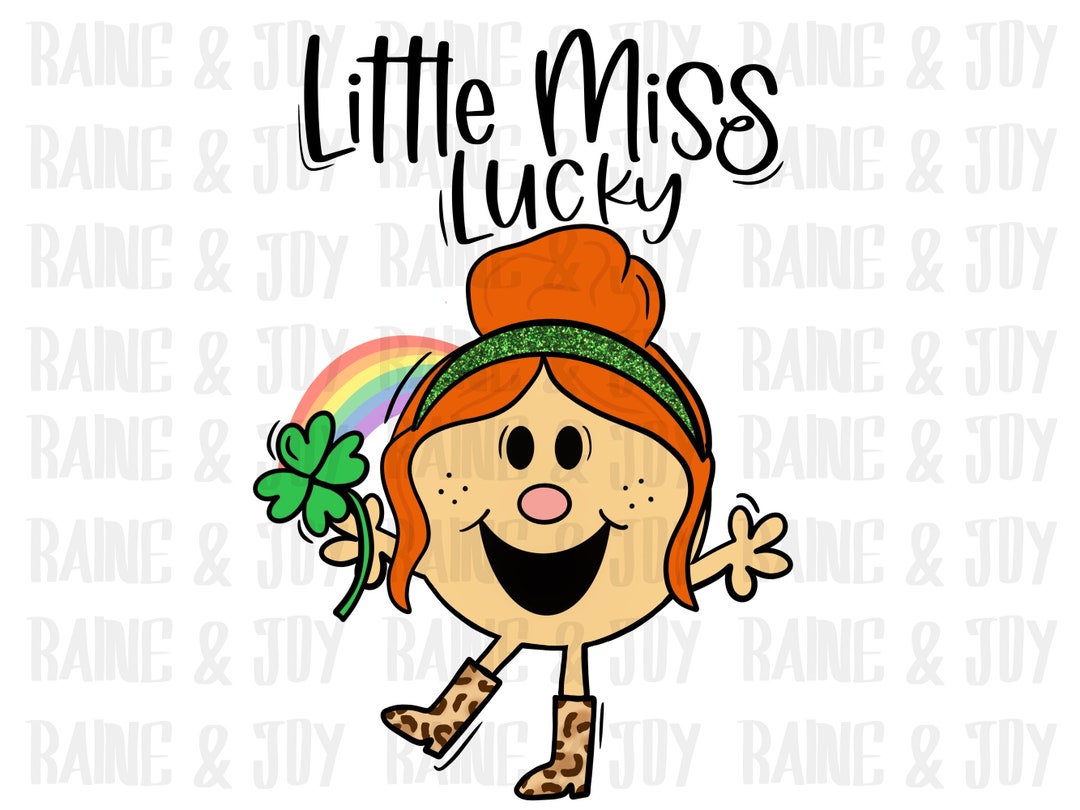 Little Miss Lucky Png, Feeling Lucky Png, St. Patrick’s Day Png ...