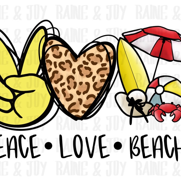Love the Beach Svg - Etsy