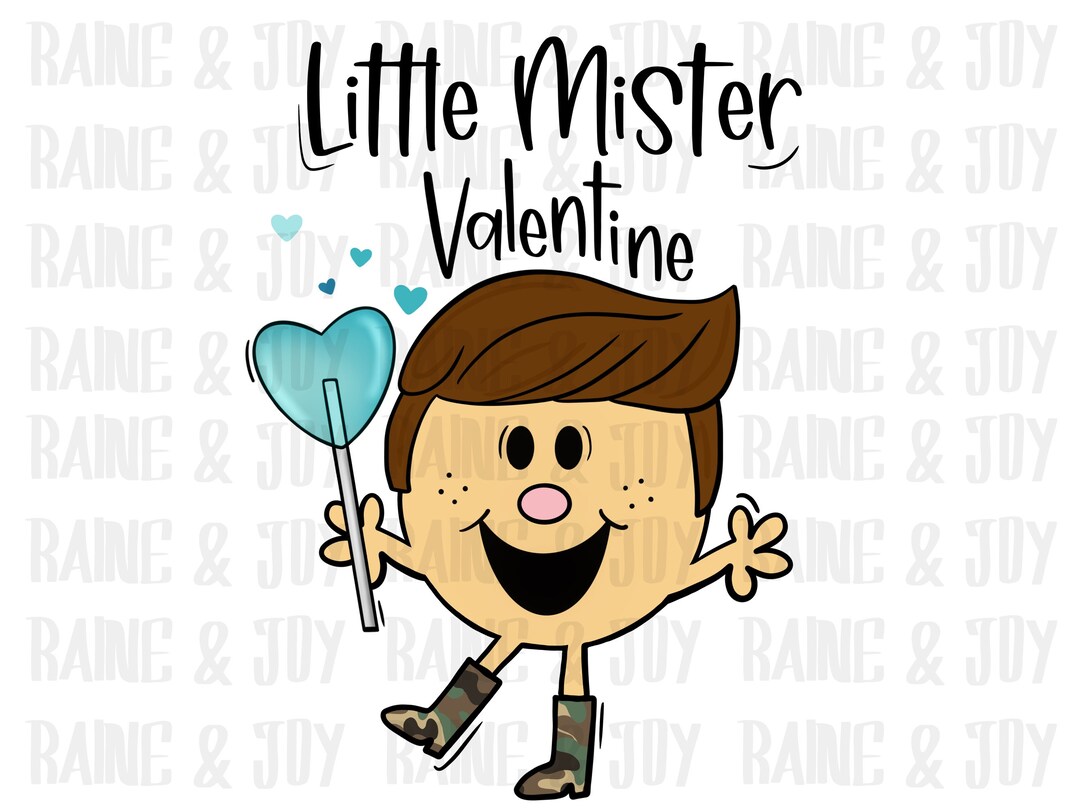 Little Mister Valentine Png, Little Mister Png, Kids Png, Valentines ...
