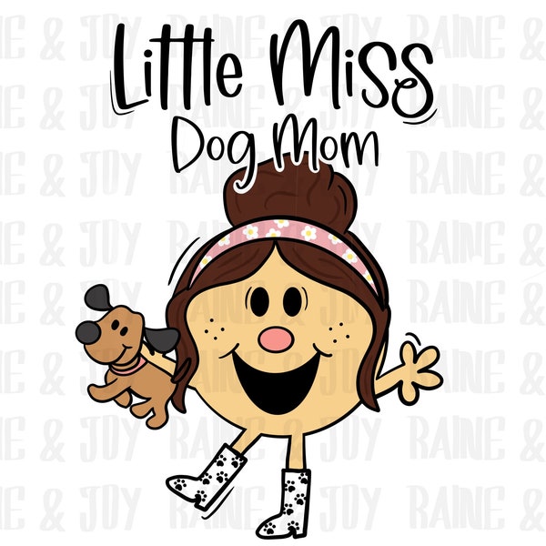 Little Miss Dog Mom Svg - Etsy