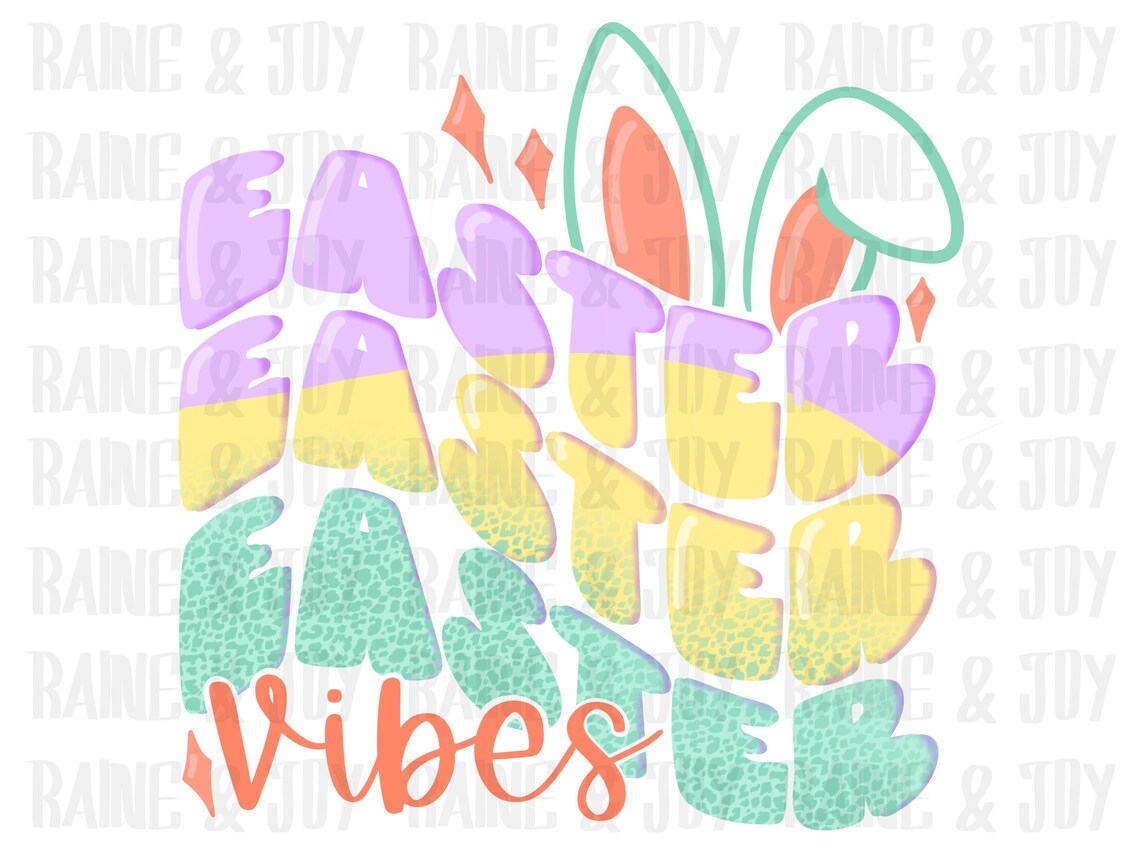 Easter Vibes Png Easter Png Kids Png Leopard Png - Etsy