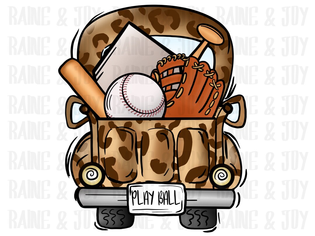 Baseball Truck Png, Baseball Sublimation Designs Downloads, Baseball ...