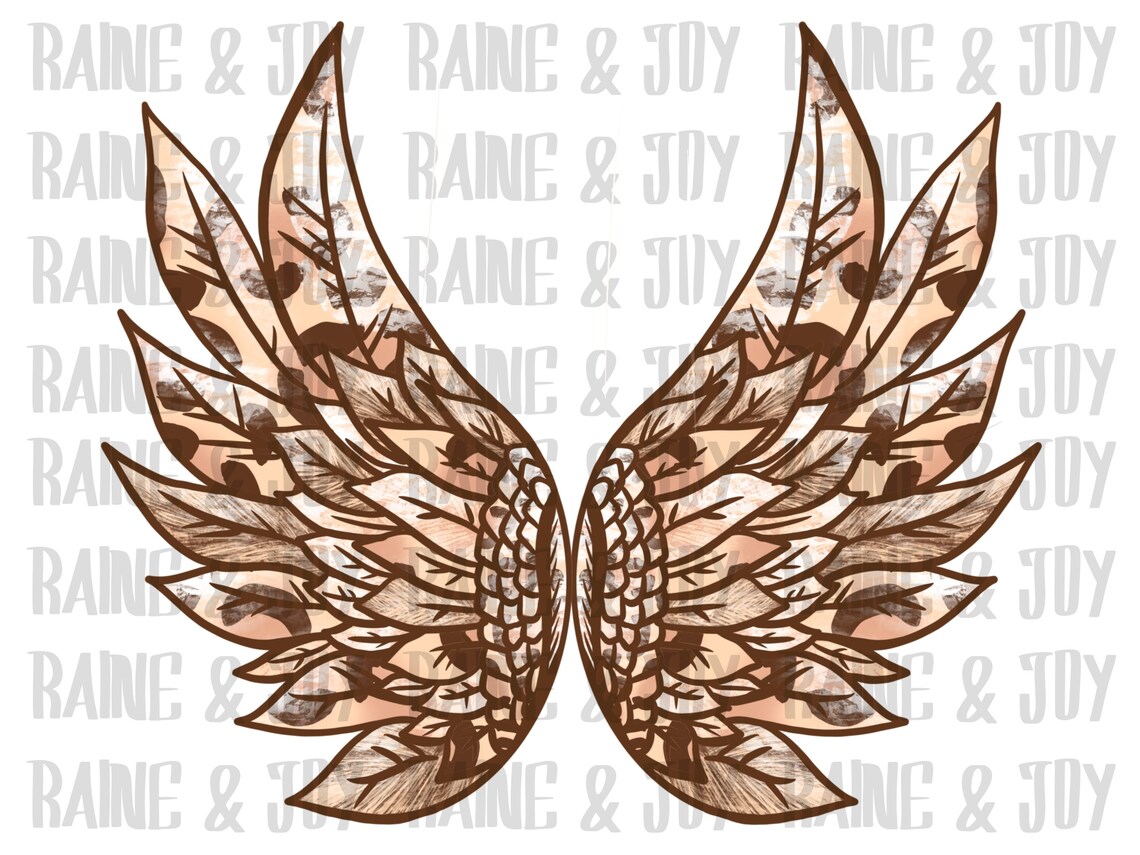 Leopard Png Wings Png Leopard Wings Png Angel Wings Png - Etsy