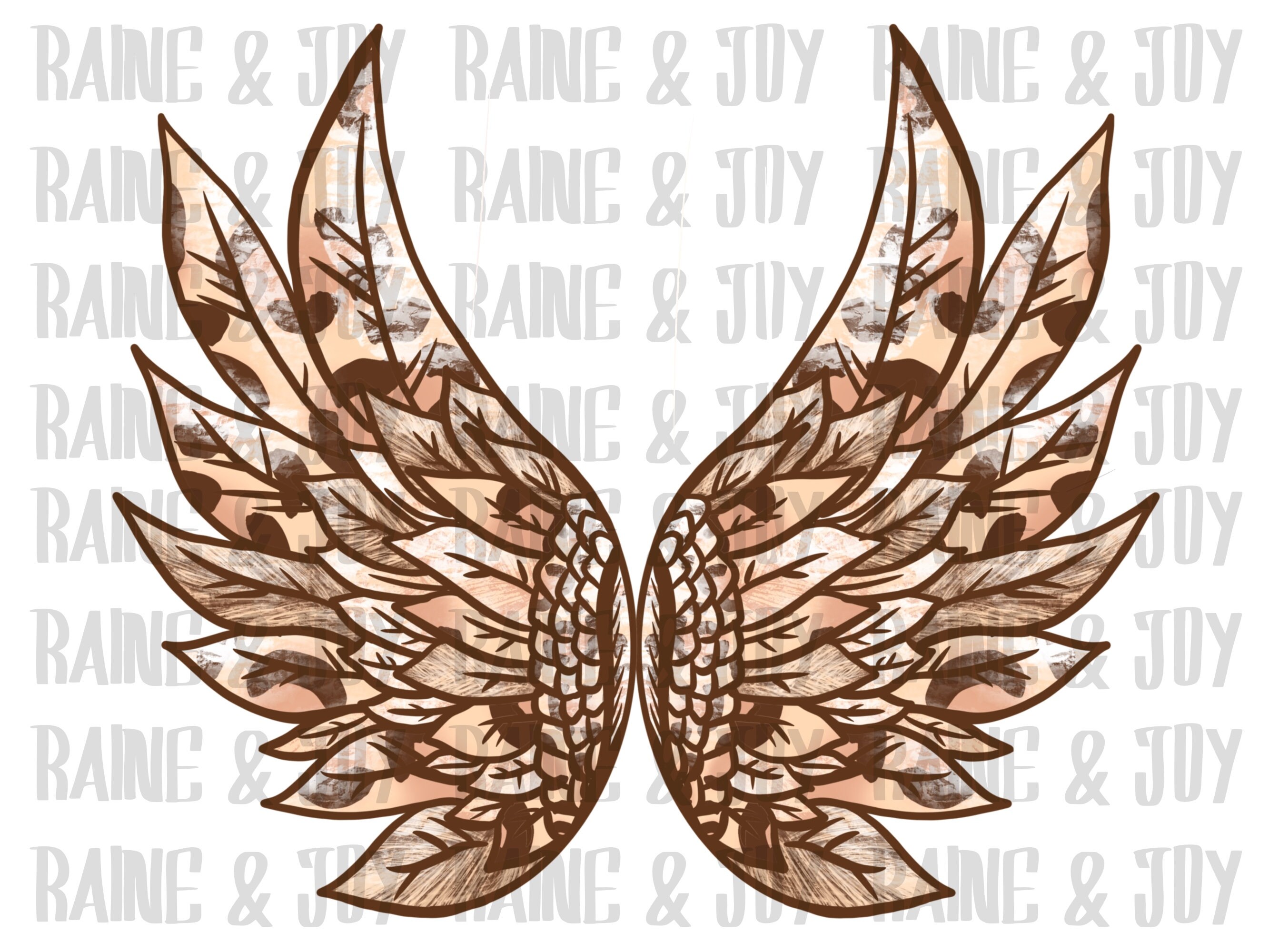 Leopard Png Wings Png Leopard Wings Png Angel Wings Png - Etsy
