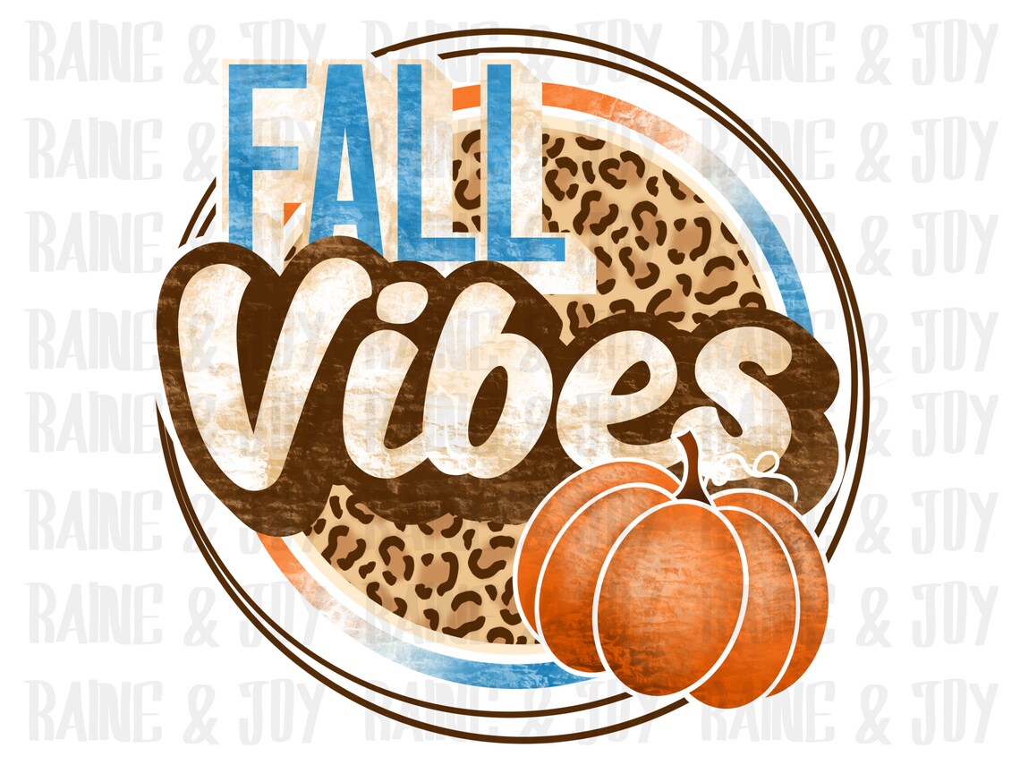 Fall vibes png Pumpkin png Thanksgiving png Fall png | Etsy