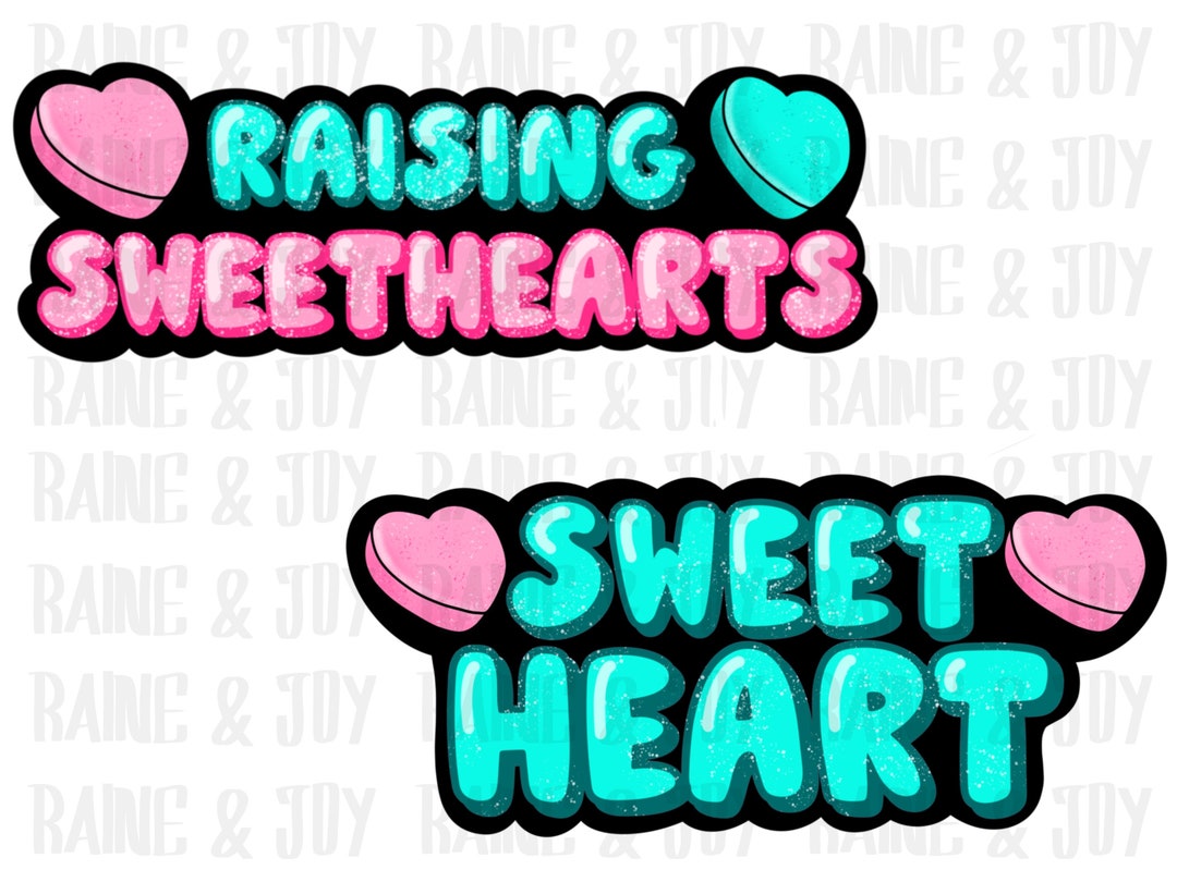Raising Sweethearts Png, Sweet Heart Png, Kids Valentines Png ...