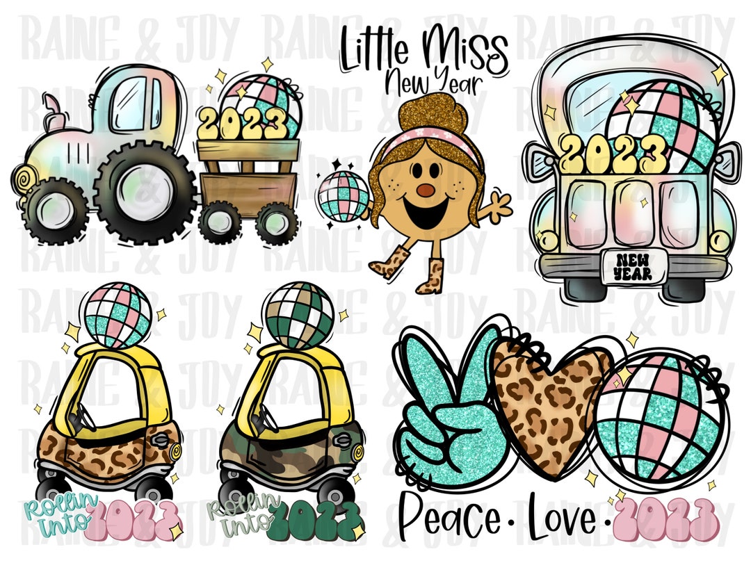 New Years Bundle New Years Png New Year Png 2023 Png - Etsy