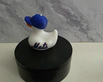 NEW YORK METS Rubber Duck Gift Baseball Mlb Bedazzled Duck Cruise ...