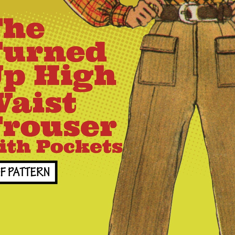 Retro Jeans Pattern - Etsy