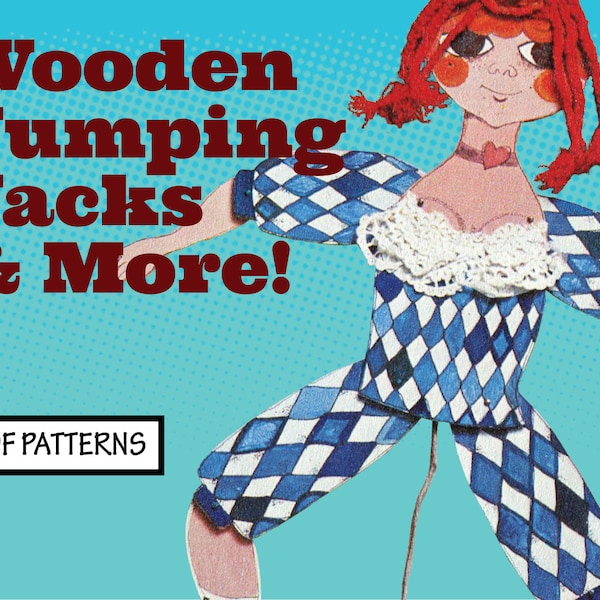 Jumping Jack Toy - Etsy