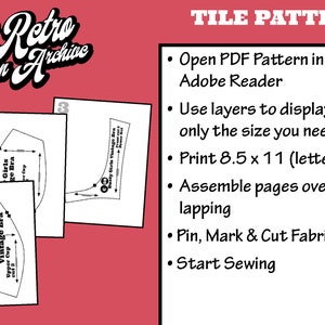 PATTERN Sew the Busty Girls Vintage Bra Women Bullet Cone Lift ...