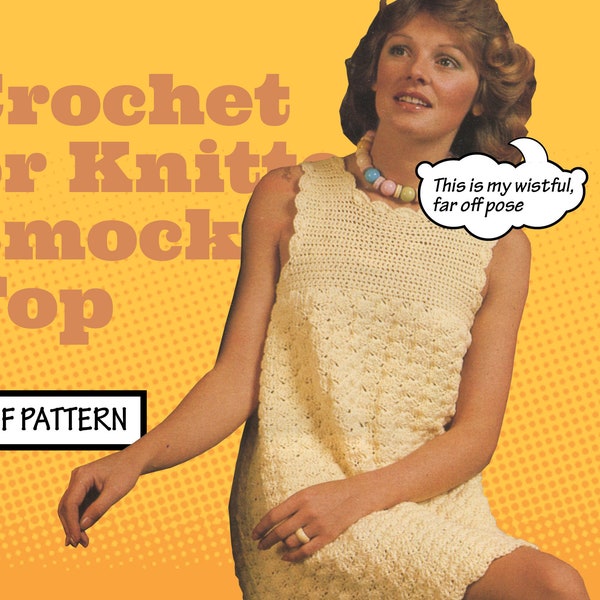 Smock Top Pattern - Etsy