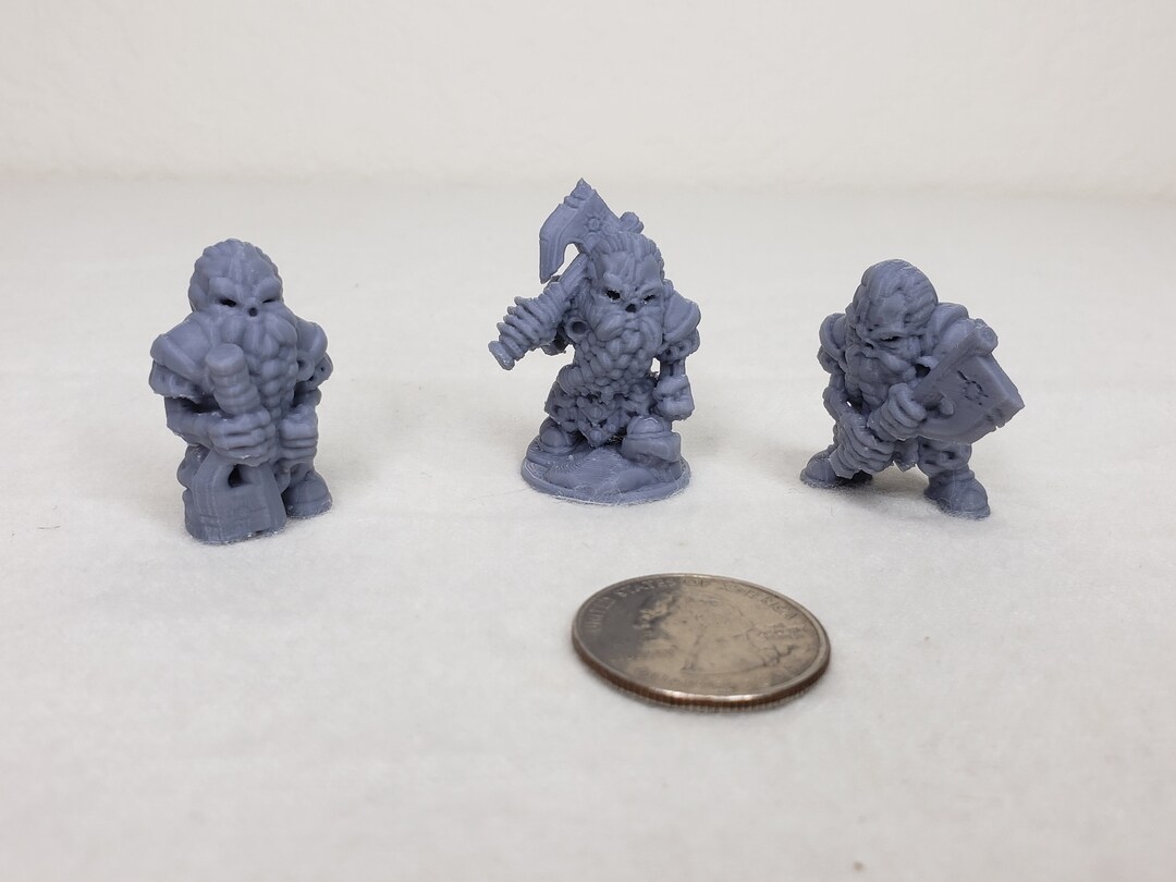 Undead Dwarves - 28mm Scale Undead Dwarf Figures for Tabletop Gaming ...