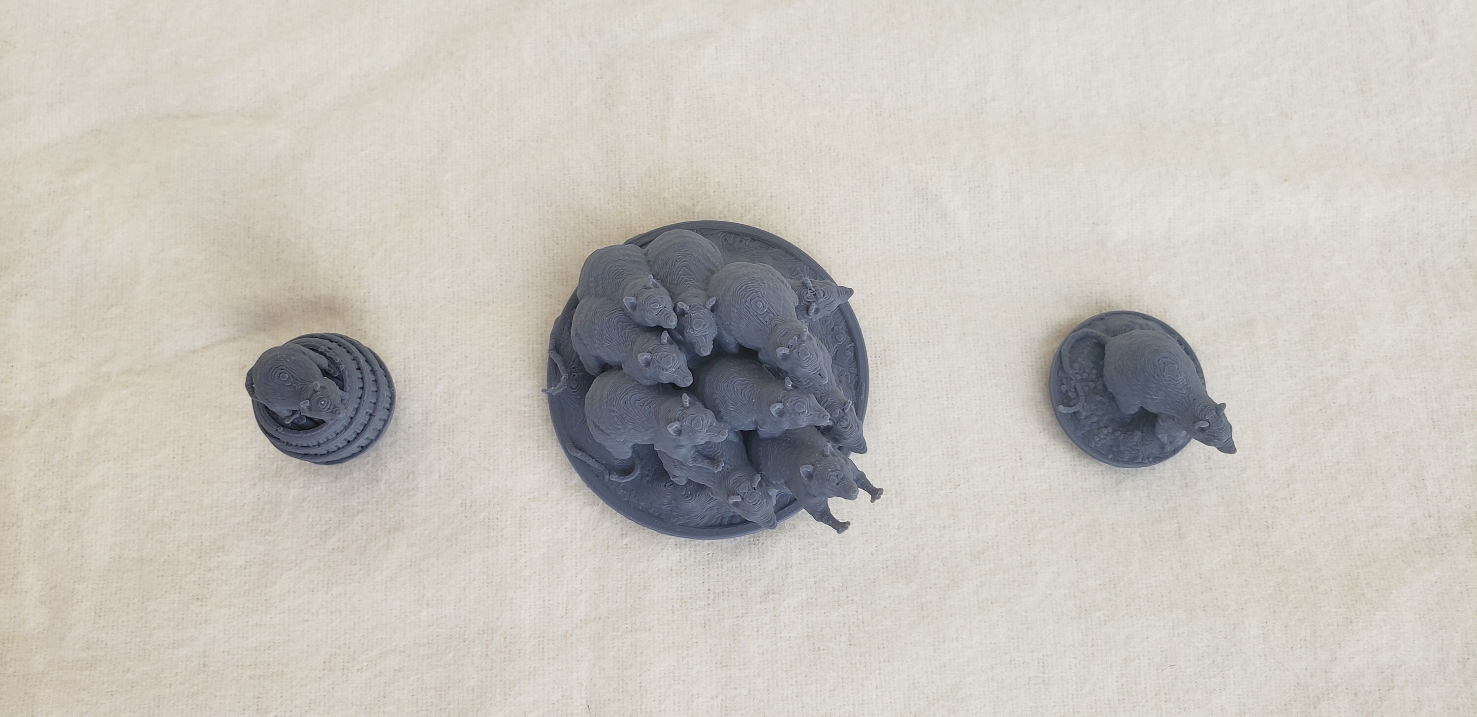 Rat Set 1 28mm Scale Rat Figures for Tabletop Gaming D&D - Etsy