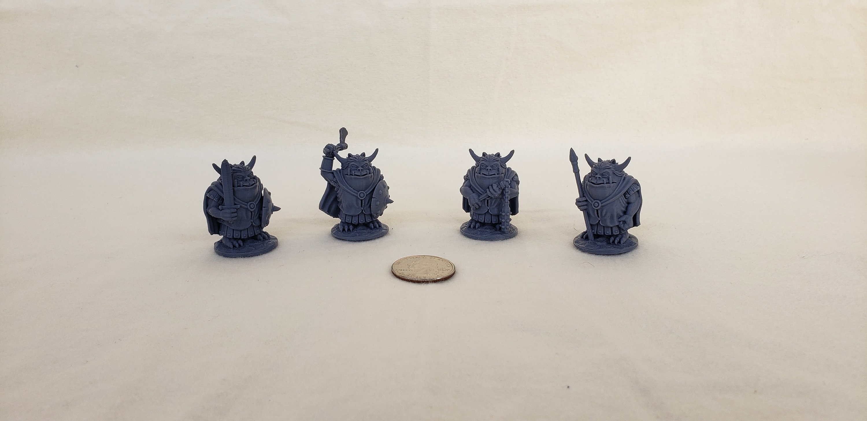 Goblinoids Set 1 - 28mm Scale Goblin Figures for Tabletop Gaming - D&D ...