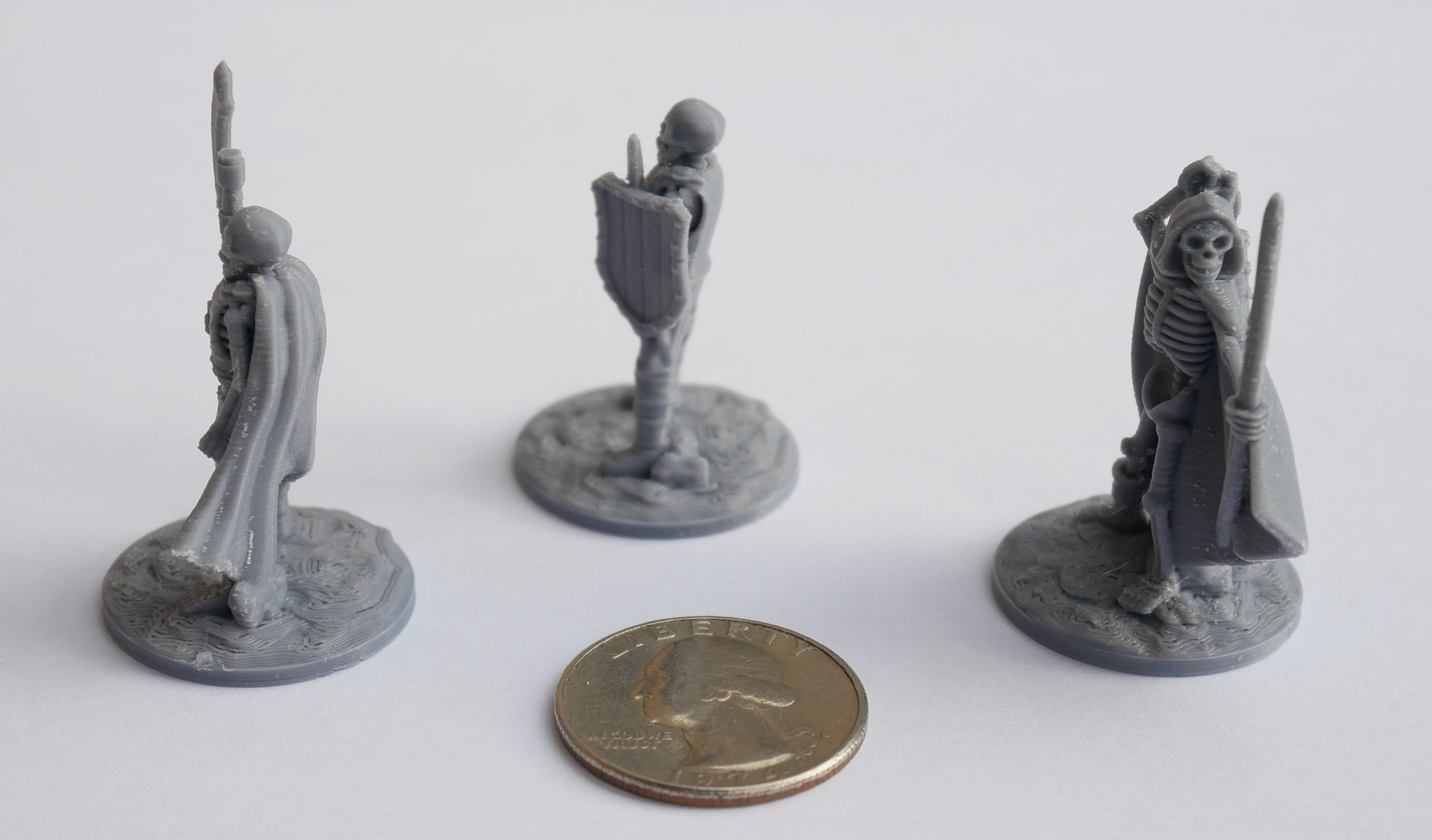 Skeleton Set 2 28mm Scale Skeleton Figures for Tabletop - Etsy