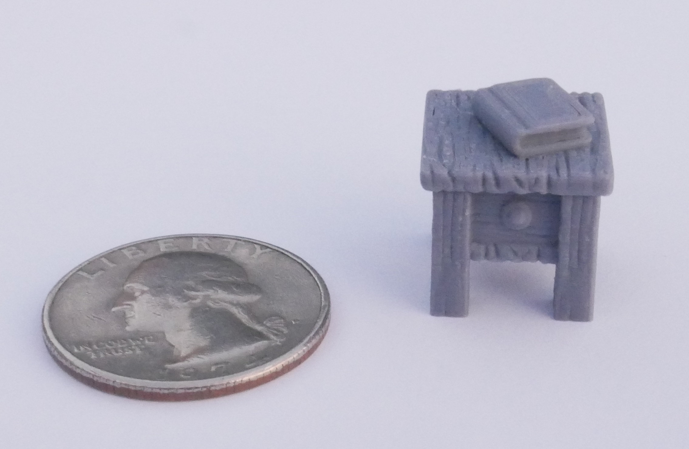 Bedroom Set - 28mm Scale Furniture for Tabletop Gaming - D&D ...
