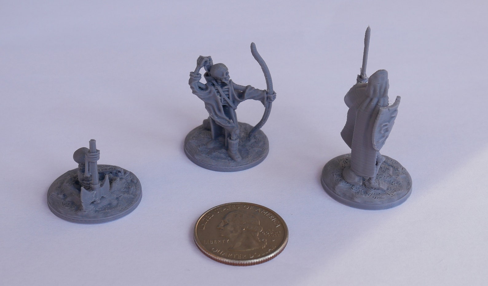 Skeleton Set 3 28mm Scale Skeleton Figures for Tabletop | Etsy