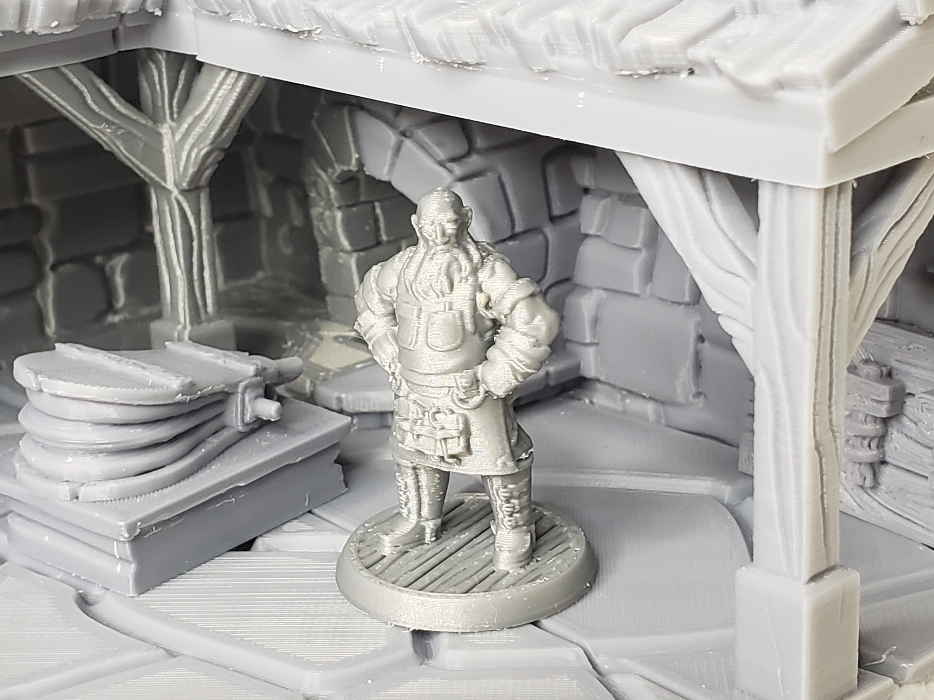 Blacksmith Forge 28mm Scale Forge for Tabletop Gaming D&D | Etsy