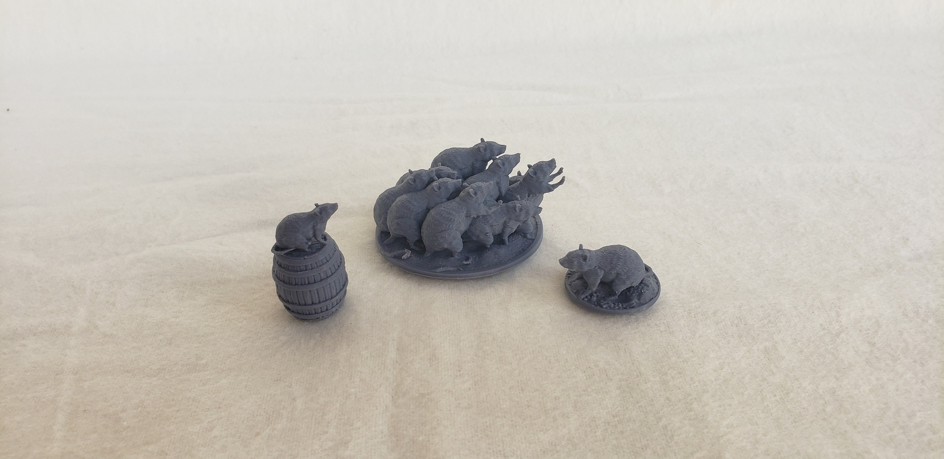 Rat Set 1 28mm Scale Rat Figures for Tabletop Gaming D&D - Etsy