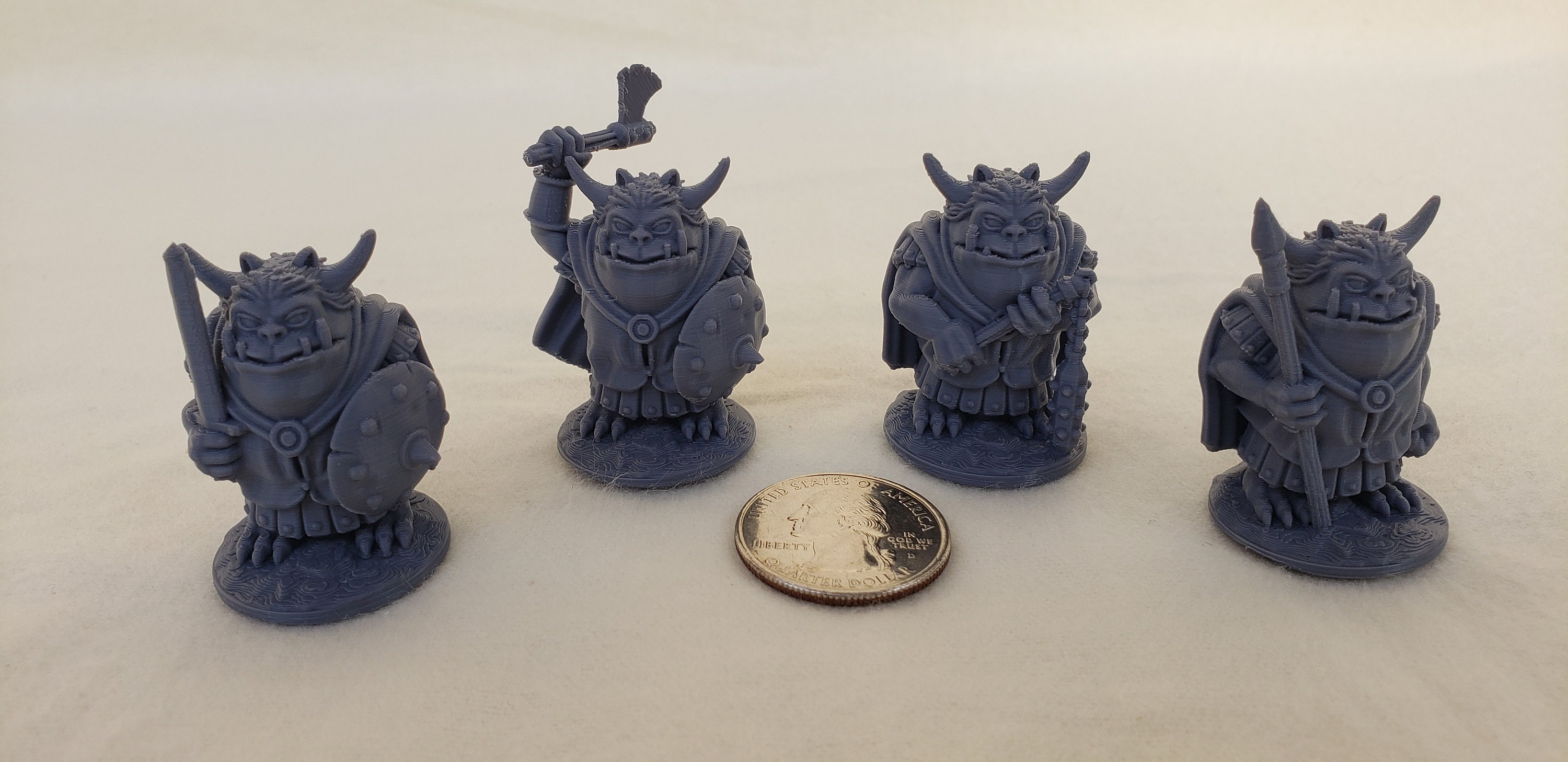 Goblinoids Set 1 - 28mm Scale Goblin Figures for Tabletop Gaming - D&D ...