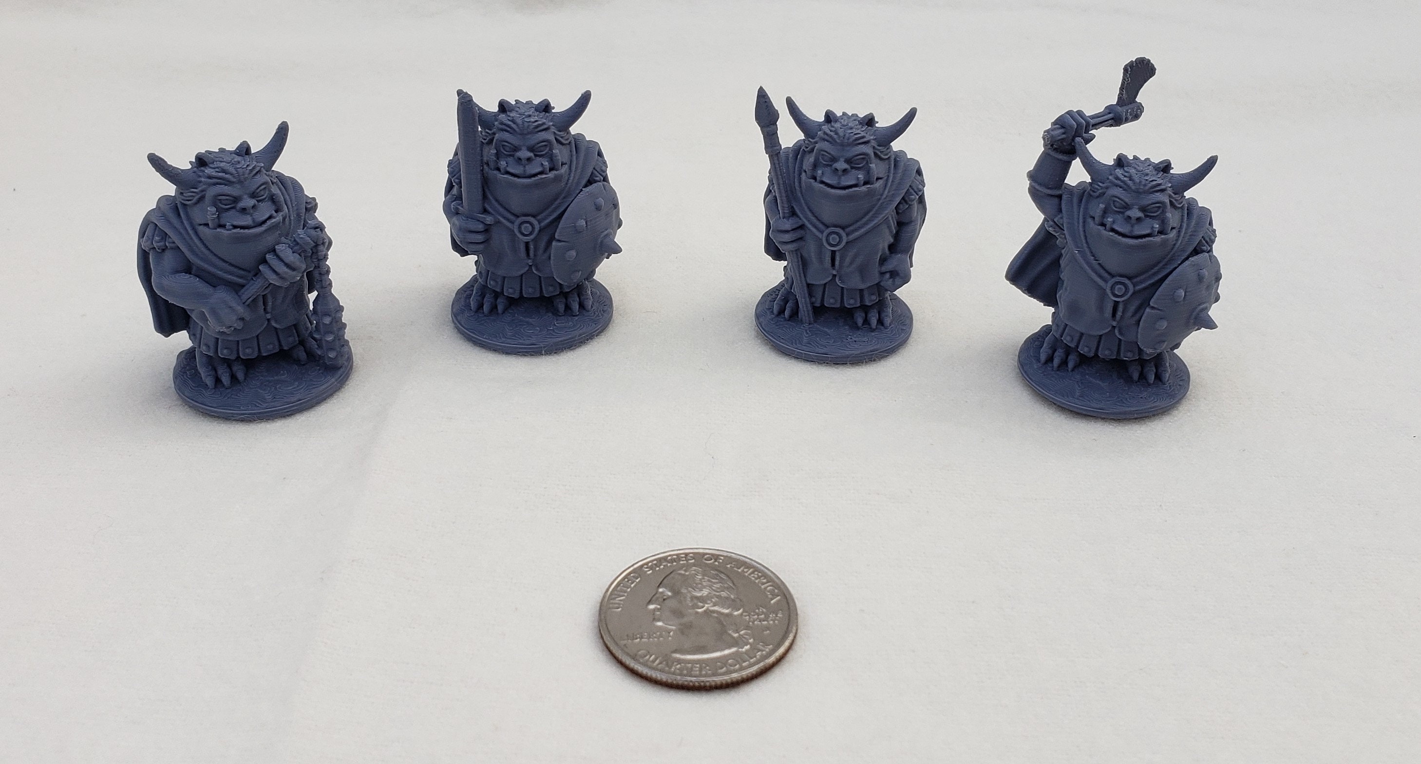 Goblinoids Set 1 - 28mm Scale Goblin Figures for Tabletop Gaming - D&D ...