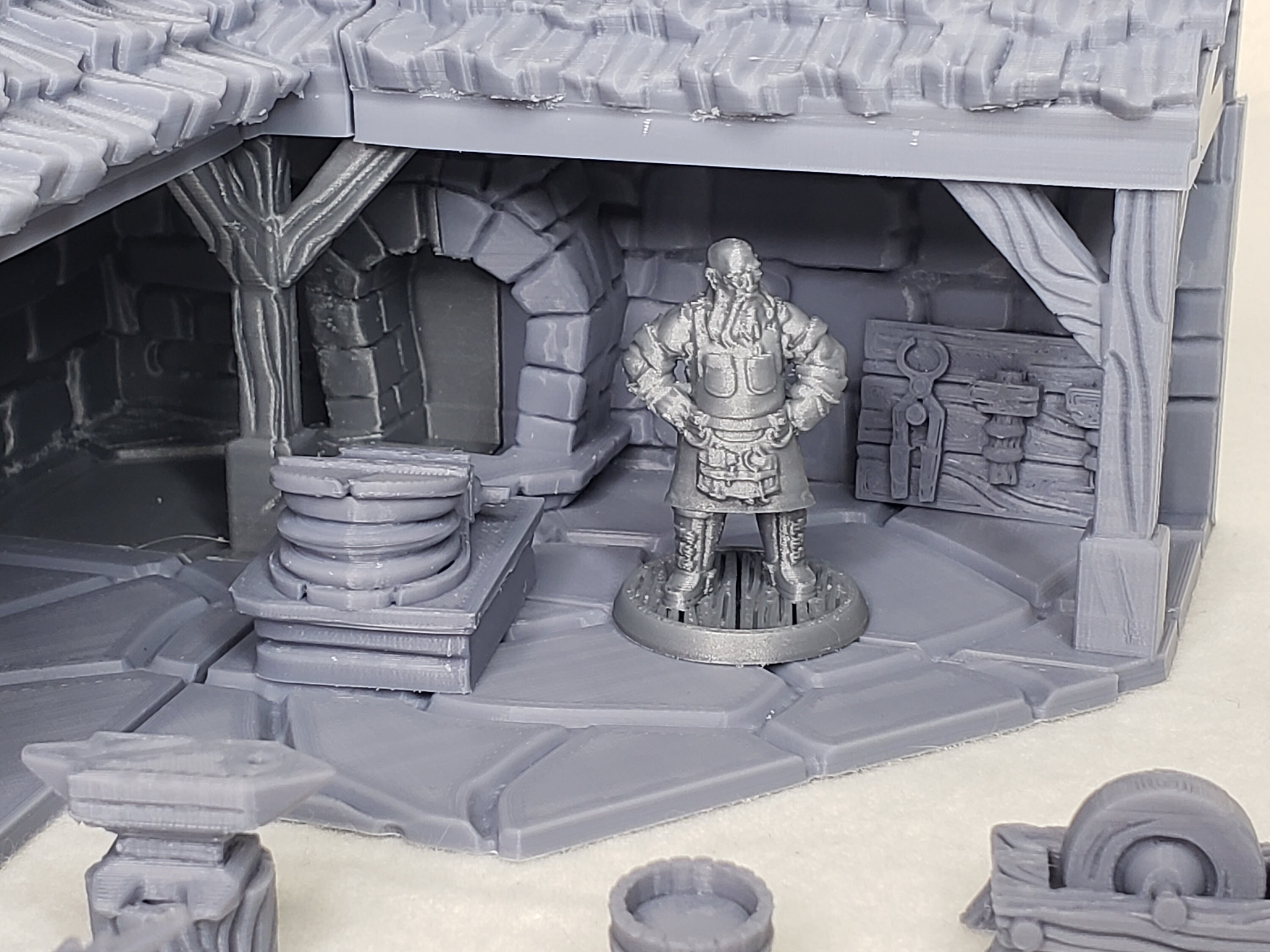 Blacksmith Forge 28mm Scale Forge for Tabletop Gaming D&D | Etsy