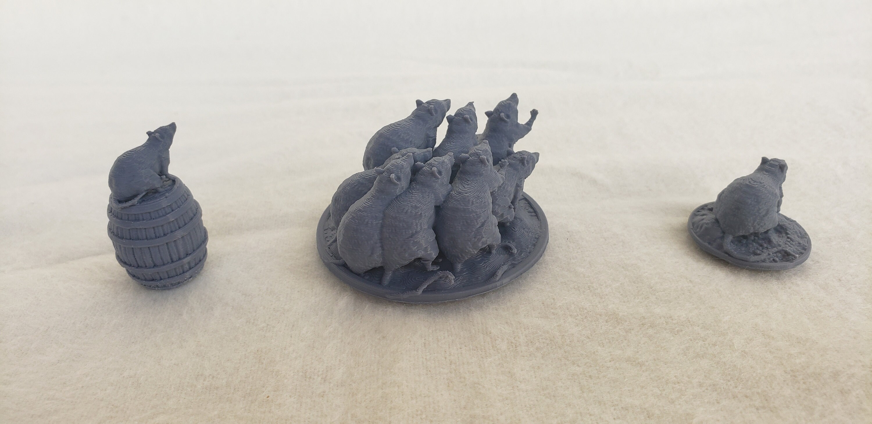 Rat Set 1 28mm Scale Rat Figures for Tabletop Gaming D&D - Etsy