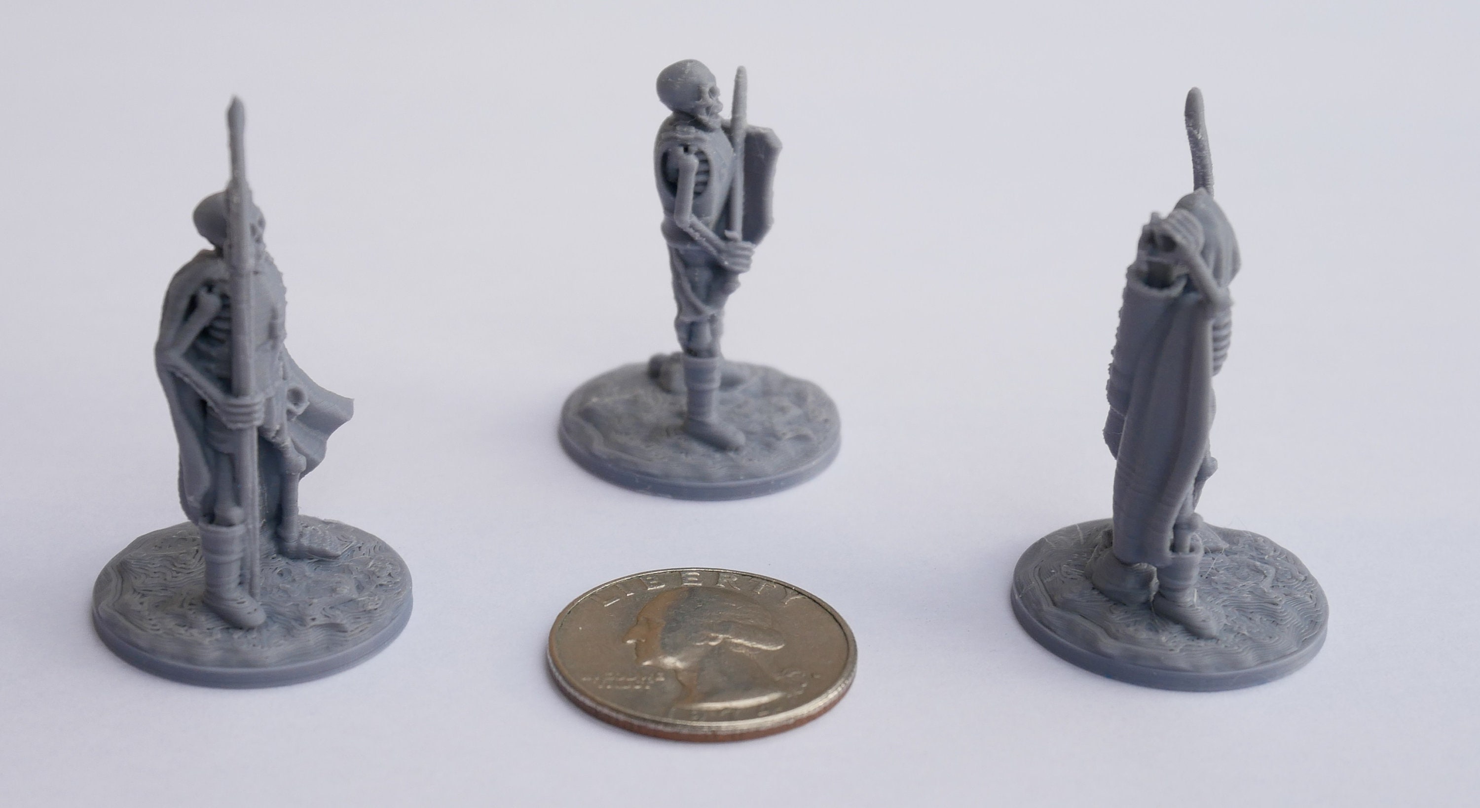 Skeleton Set 2 28mm Scale Skeleton Figures for Tabletop - Etsy