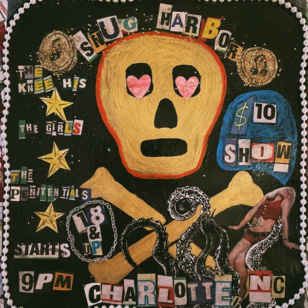 Mixed Media Poster - Etsy