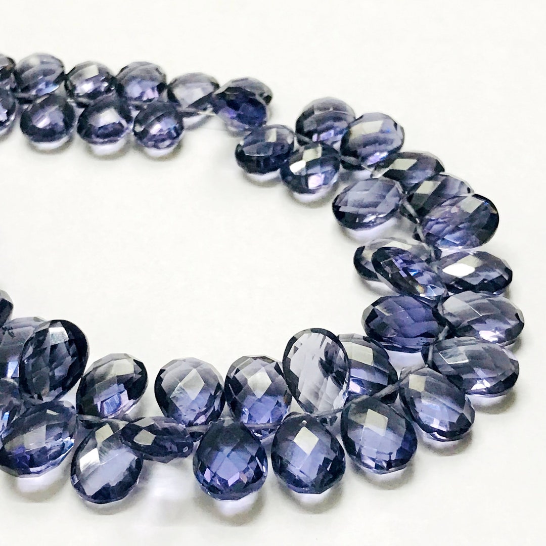 50 Pieces Amethyst Hydro Quartz Gemstone Loose Amethyst Cut - Etsy