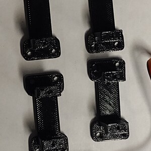 4 Pcs Mini Small Servo SG90 MG90S Mount Bracket / Stand Horizontal , 3d ...