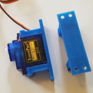 4 Pcs Mini Small Servo SG90 Mount Bracket / Stand Vertical | Etsy