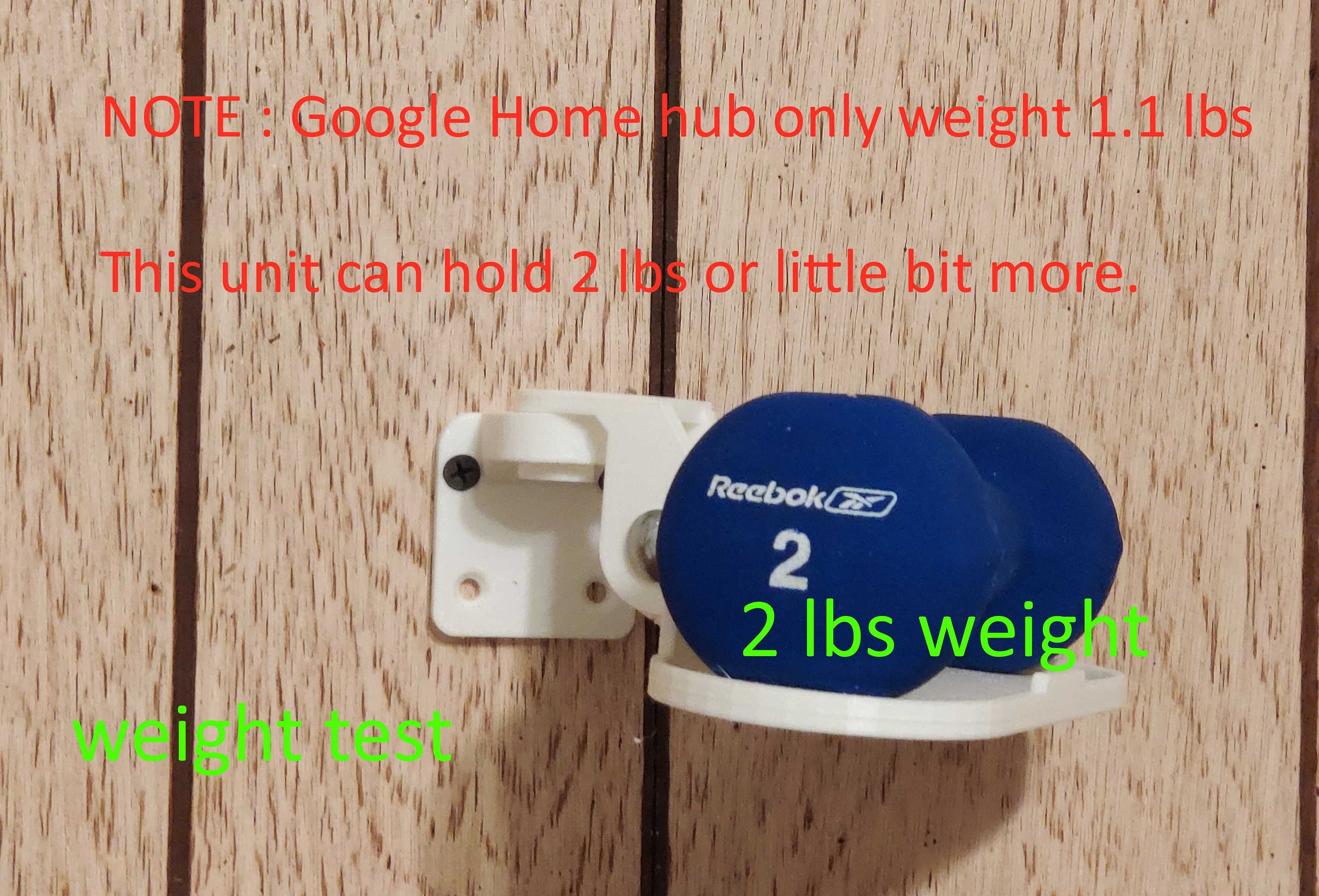 Google Home Hub Wall Mount Holder, Flexible, Adjustable Angle Direction ...