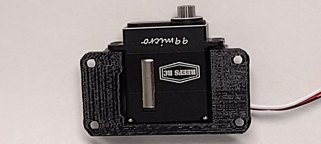 4 Pcs Mini Small Reefs 99 Servo Mount Bracket / Stand Horizontal , 3d ...