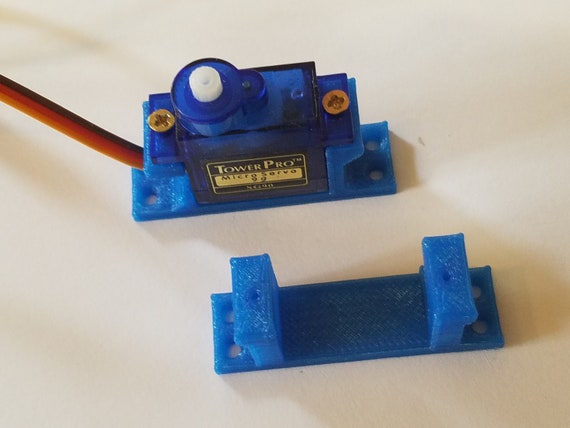 4 Pcs Mini Small Servo SG90 Mount Bracket / Stand Vertical | Etsy