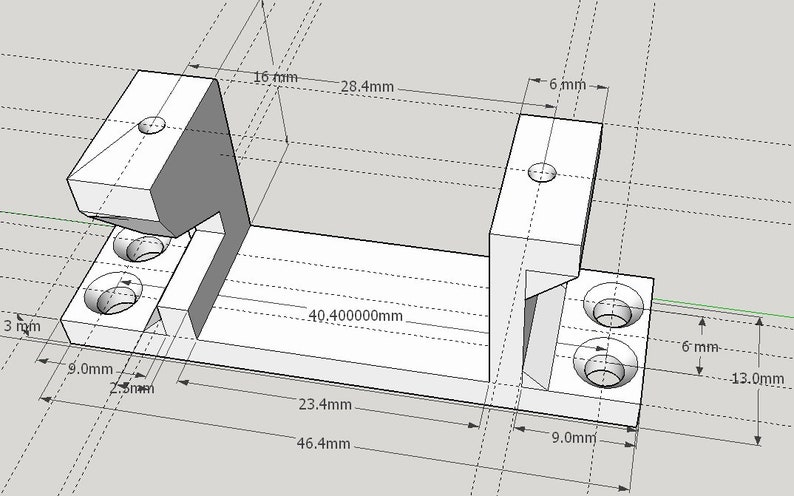 4 Pcs Mini Small Servo SG90 Mount Bracket / Stand Vertical - Etsy